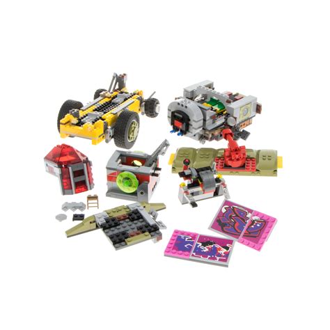 1x Lego Set Teenage Mutant Ninja Turtles 79121 79104 Unvollständig