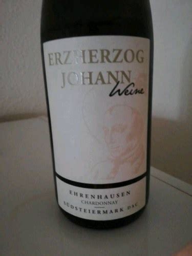Erzherzog Johann Ehrenhausen Chardonnay Vivino Us