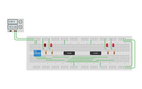 Circuit Design Latch Jk Tinkercad