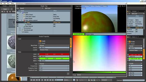 Modo Shader Tree Bump Displacement YouTube