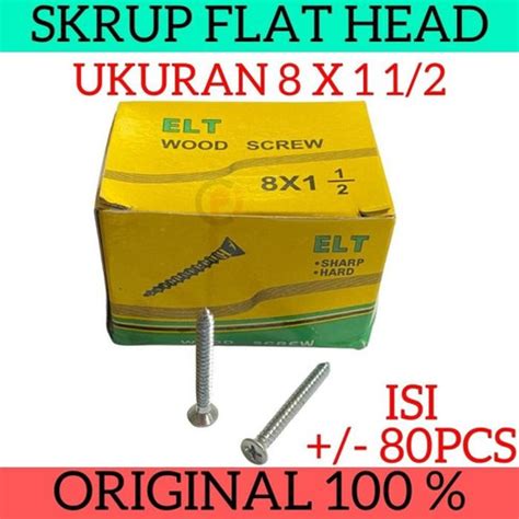 Jual Elt Kotak Kayu Skrup X Sekrup Baut Cacing Screw X Inch Kab Bandung Iu Jaya