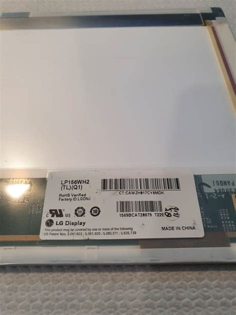LG LP156WH2 TL Q1 QB Glossy 40 Pin