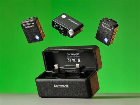 Saramonic Ultra Wireless Lavalier Microphone 32 Bit Float Recording Timecode
