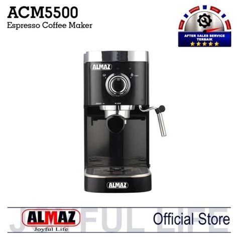 Promo Almaz Mesin Kopi Espresso Acm5500 Black Espresso Coffee Machine