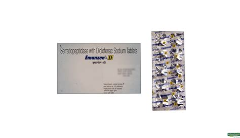 Buy Emanzen D 10 Tablets Online At Best Prices Wellness Forever