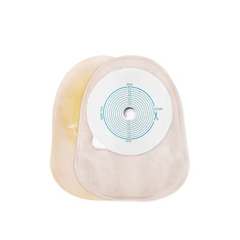 One Piece Stoma Colostomy Bag Hydrocolloid Material Ostomy Closed