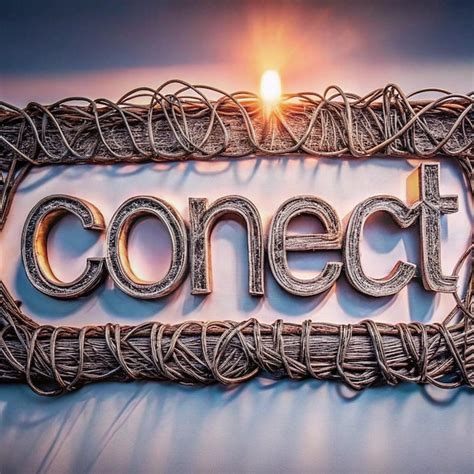 Connecting The Dots Dynamic And Linked Typography Premium Ai