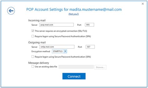 Setting Up Outlook POP