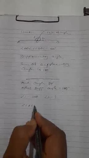 Explain The Difference Between Linear Pair And Supplementary Angles With