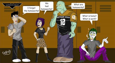 Gotham High Amnesia By Shredsmiler On Deviantart