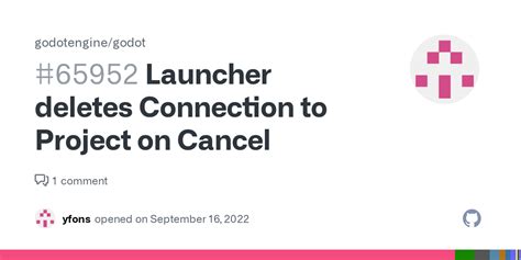 Launcher Deletes Connection To Project On Cancel · Issue 65952