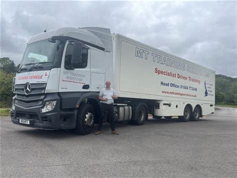 Hgv Driver Training In Bristol Celebrating Josephs Success Mt Training