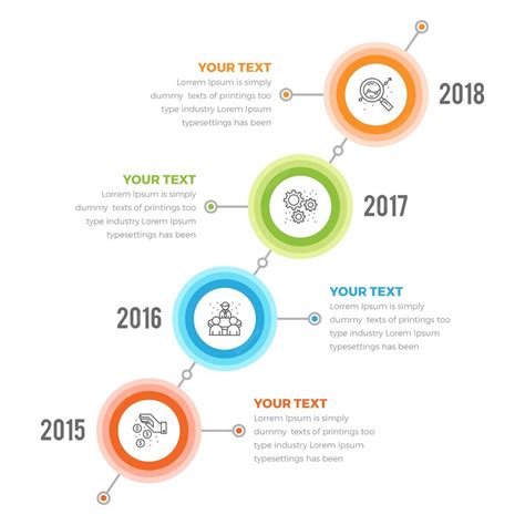 Premium Vector Diagonal Timeline Infographics With 04 Steps