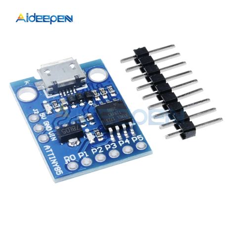 Микро Usb Lilypad Attiny85 модуль Board Development макетная плата для Arduino микроконтроллера