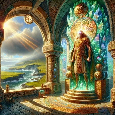 The Morrigan And The Dagda At Samhain Tell Story