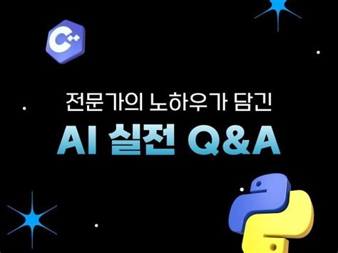 전문가의 노하우가 담긴 ai 개발 실전 qa 크몽