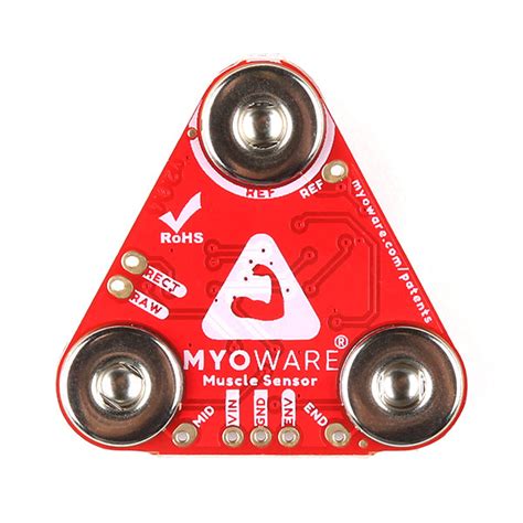 Myoware 20 筋電位センサベーシックキット（v204） — スイッチサイエンス