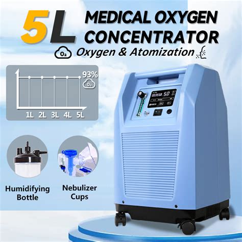 Professional Medical 1l 5l Oxygen Generator Molecular Sieve Oxygen
