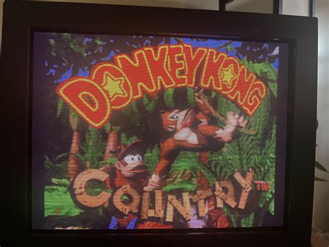 480p 448 Retroarch Snes On Vga Crt Monitor Rcrtgaming