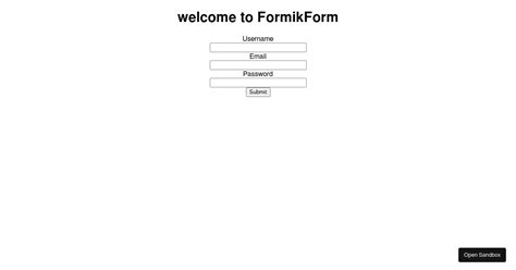 React Codesandbox