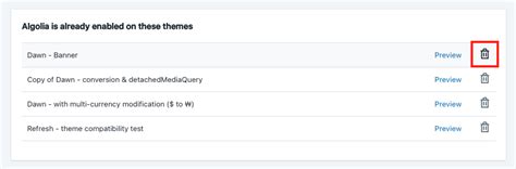 Shopify How Can I Upgrade My Theme To Have Algolia Search App Block