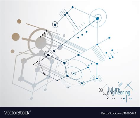 Engineering Technology Wallpaper Made Royalty Free Vector