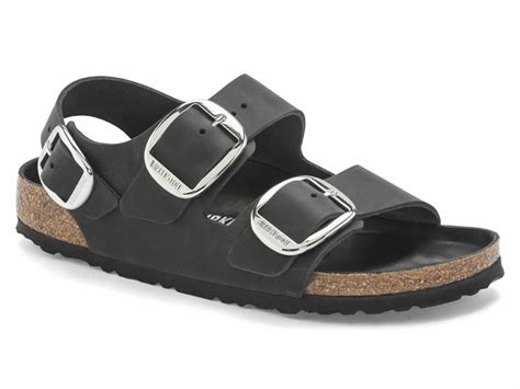 【楽天市場】【shoes15】ビルケンシュトック サンダル ミラノ ブラック コニャック ブラウン オイルドレザー メンズ レディース ナロー