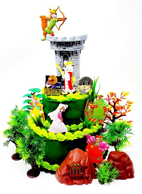 Robin Hood Birthday Cake Topper Set With Prince John Maid Desertcart