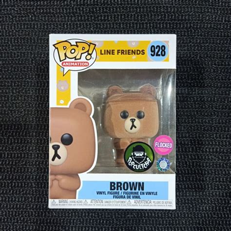 Jual Funko Pop Line Friends Brown 928 Flocked Popcultcha