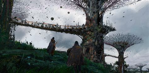 Sfondi Opera D Arte Arte Digitale Natura Alberi Guerriero