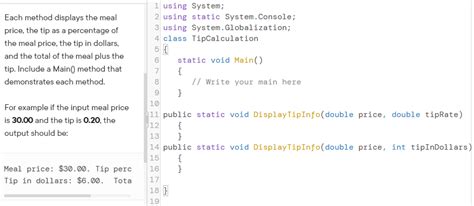 Solved Using Systemusing Static System Consoleusing
