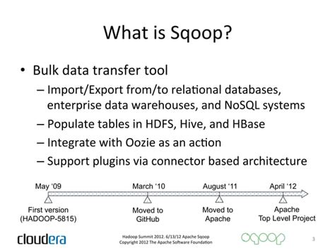 New Data Transfer Tools For Hadoop Sqoop 2 Ppt
