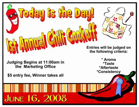 20 Chili Cook Off Award Certificate Template ™ 2020 Throughout Amazing