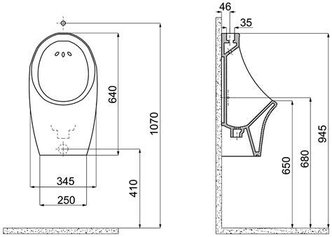 Настенный писсуар Creavit TP611