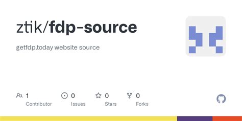 Github Ztikfdp Source Getfdptoday Website Source