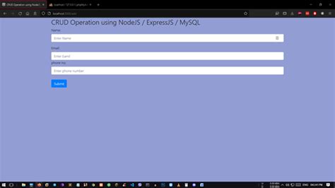GitHub Atharvx CRUDjs NodeJS Application For CRUD Operations Using MySQL Module
