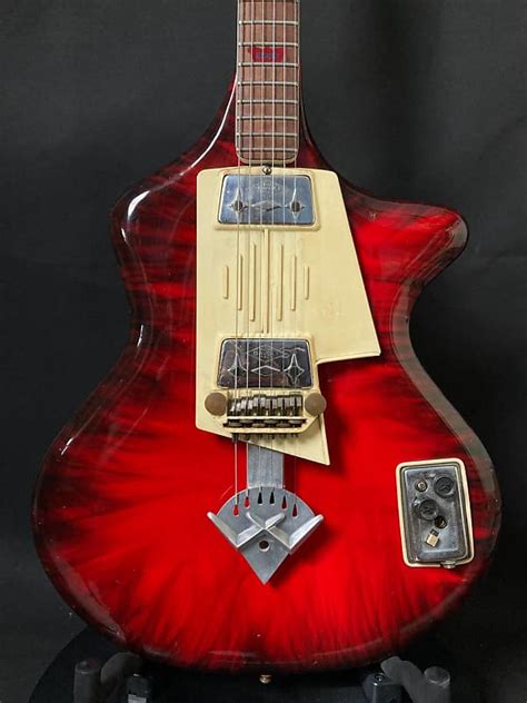 1959 65 Wandre Spazial Red Smoking Candle Antonio Pioli Reverb Uk