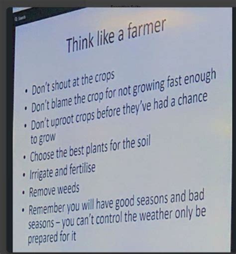 Think Like A Farmer Diane M Simard