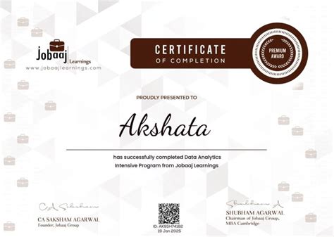 Akshata Yeole On Linkedin 🌟🌟🌟 I Have Successfully Completed The Data Analytics Corporate Training