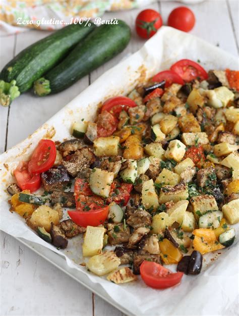 Contorno di verdure gratinate al forno Mary Zero glutine 100 Bontà