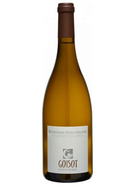 Bourgogne blanc 2018 Côtes d Auxerre Domaine Goisot Vins Duvernay