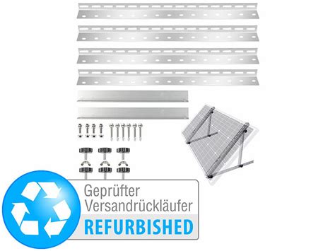 revolt Solar Halterungen Wände Verstellbare Aluminium Solarpanel Halterung mit