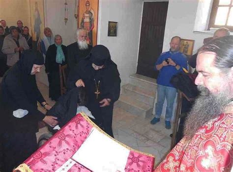 Литургија Пређеосвећених Дарова и монашење у манастиру Венчац