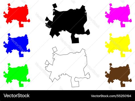 Passo Fundo City Federative Republic Of Brazil Vector Image