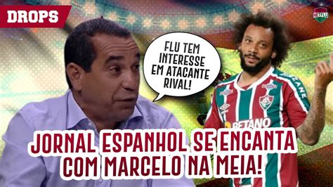 FLU TEM INTERESSE EM ATACANTE RIVAL MARCELINHO CARIOCA ELOGIA LÉO