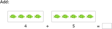 IXL Add With Pictures Sums Up To Year Maths Practice