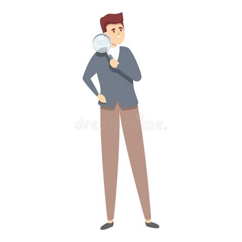 Man Search Work Icon Cartoon Vector People Character Stock Vector Illustration Of Sofa