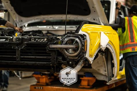 Photos Of Pre Production Broncos On The Assembly Line Bronco6g