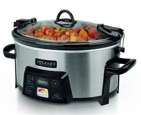 Crock Pot 6 Quart Cook And Carry Digital Slow Cooker