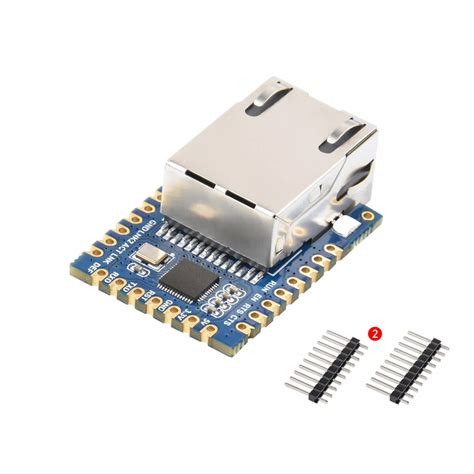 Waveshare Ttl Uart To Ethernet Mini Module Castellated Holes With Imm 1449